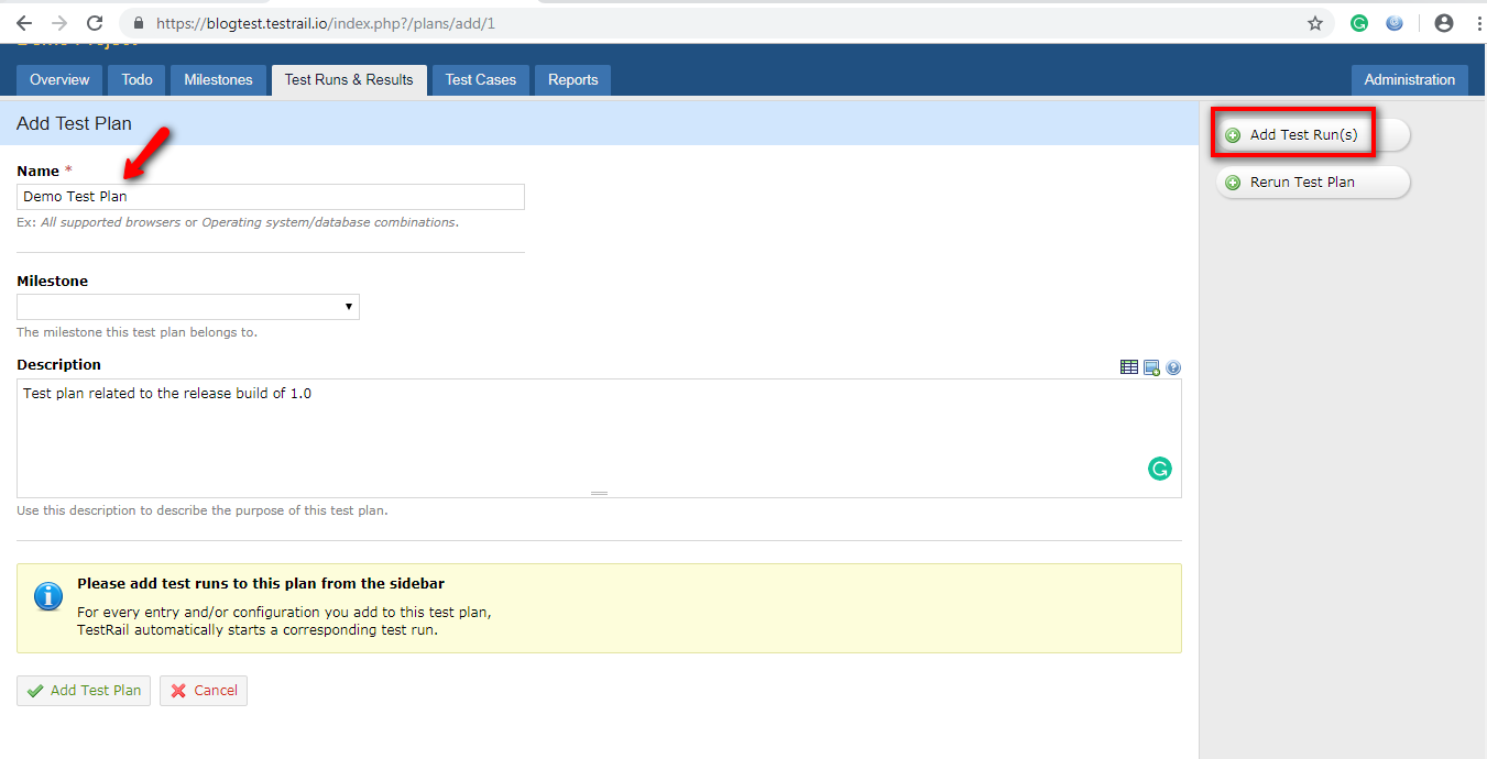 Blog: How To Execute Test Cases In Testrail | Tudip Blog: How To Execute Test Cases In Testrail | Tudip