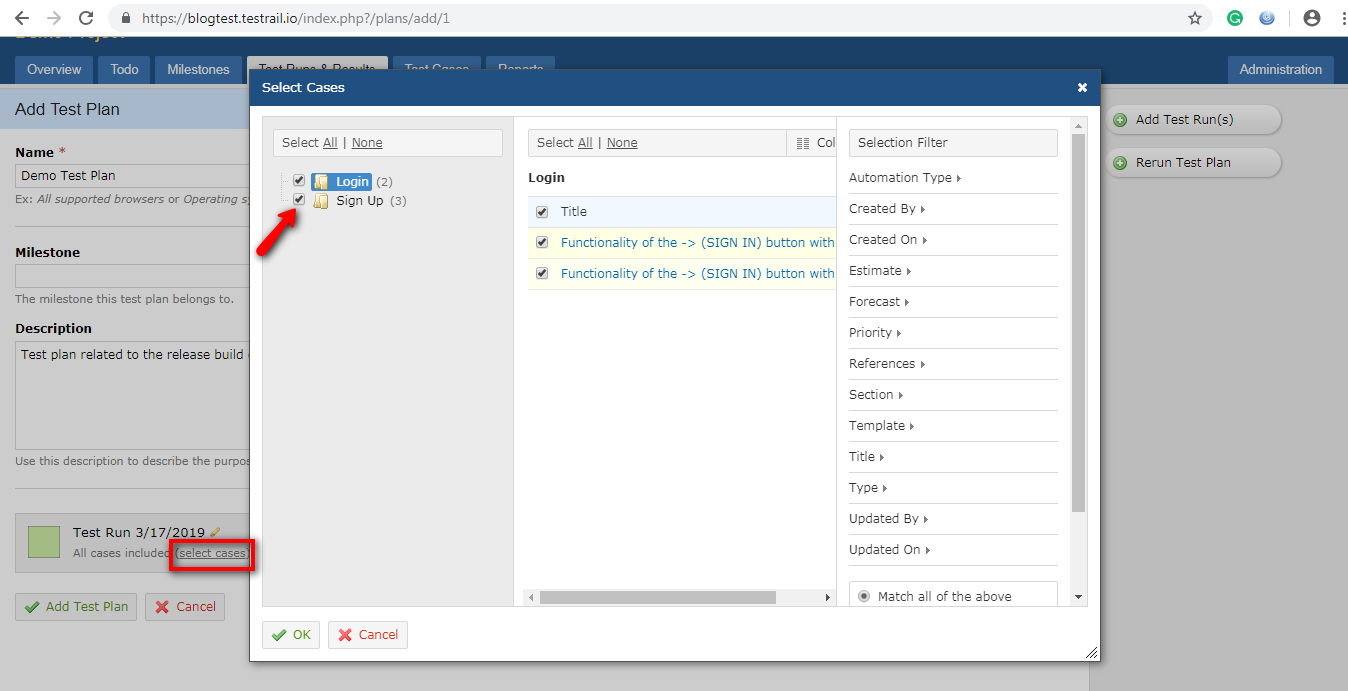 Blog: How To Execute Test Cases In Testrail | Tudip Blog: How To Execute Test Cases In Testrail | Tudip