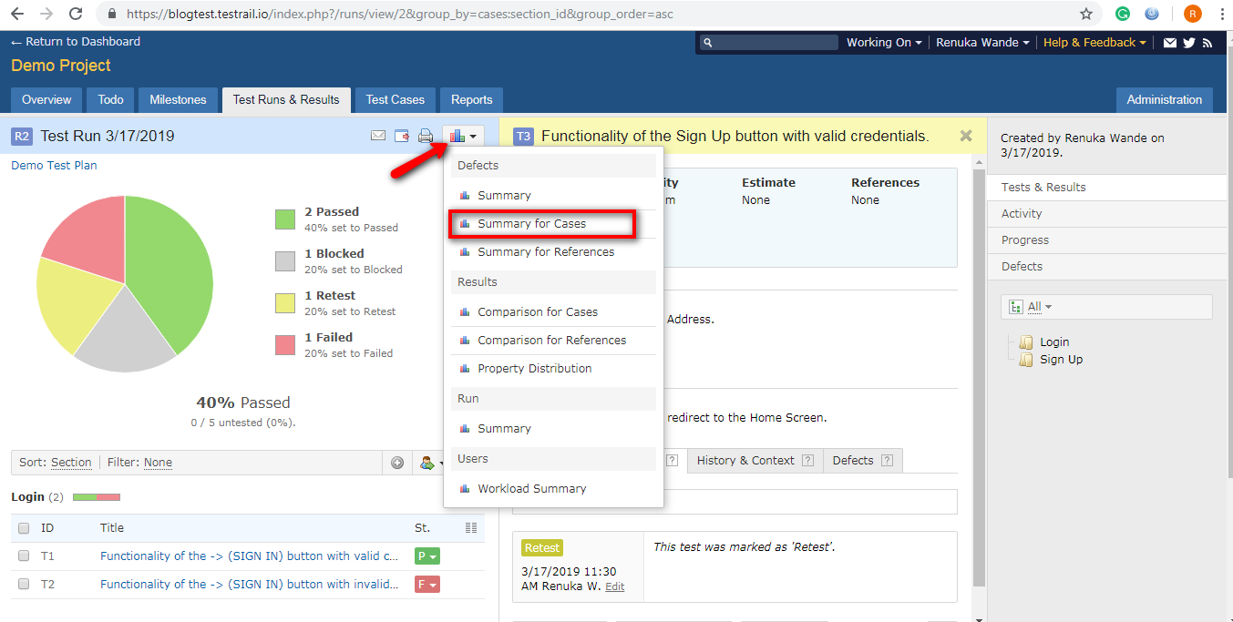 Blog: How To Execute Test Cases In Testrail | Tudip
