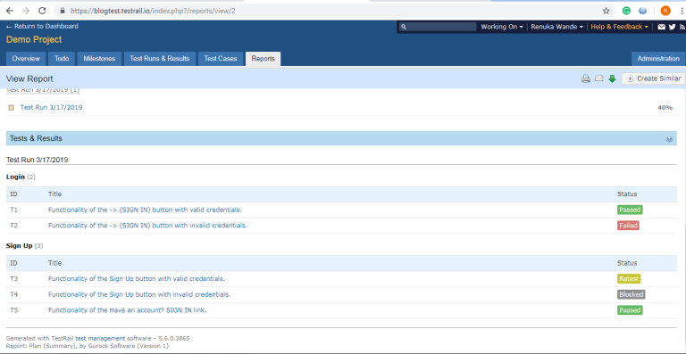 Blog: How To Execute Test Cases In Testrail | Tudip