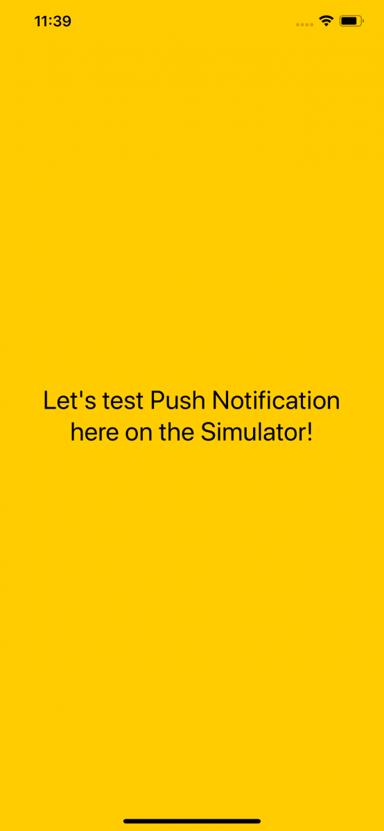 5 Steps to Test Push Notification in the Simulator - tudip.com