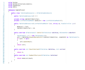 Blog: Xamarin tvOS TableView with Horizontal and Vertical Scrolling | Tudip