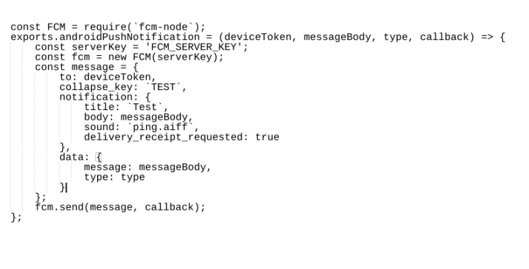Blog How To Send Push Notifications To Android Devices In Nodejs Tudip