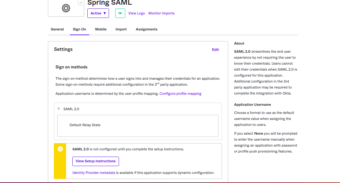 Configuring Okta as IdP with Spring Security using SAML - tudip.com